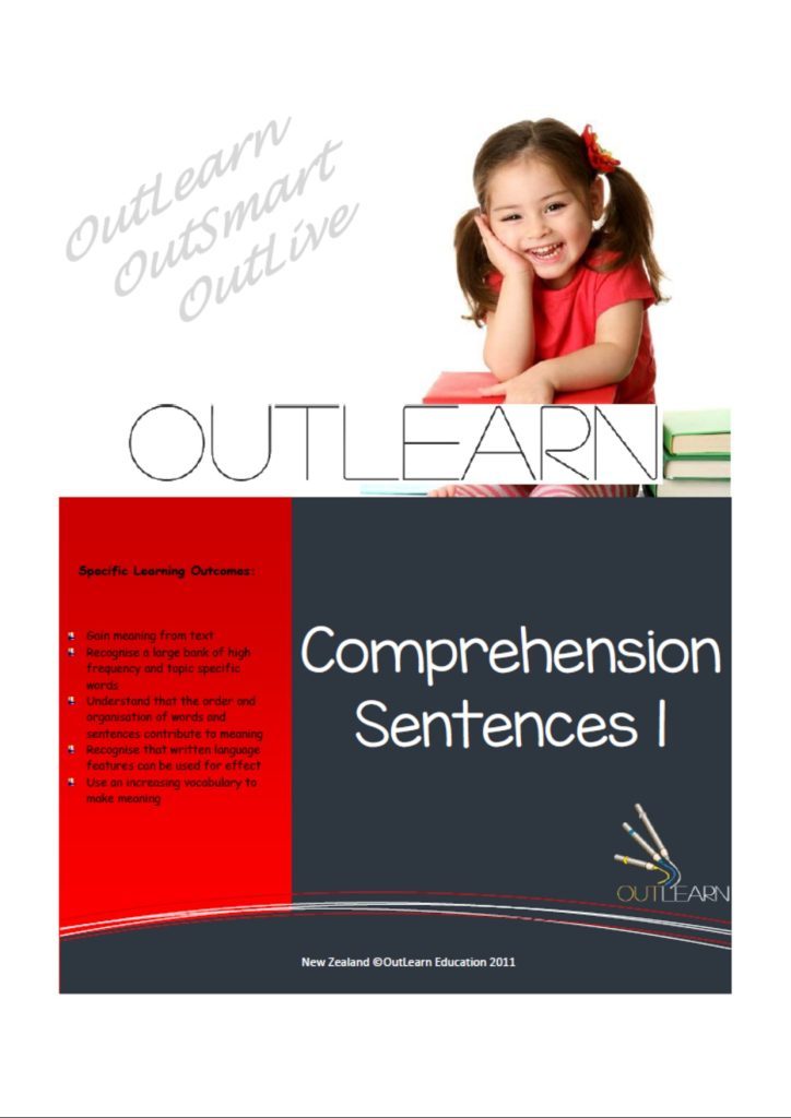 Comprehension Sentences 1-4 Set - Step Up Resources